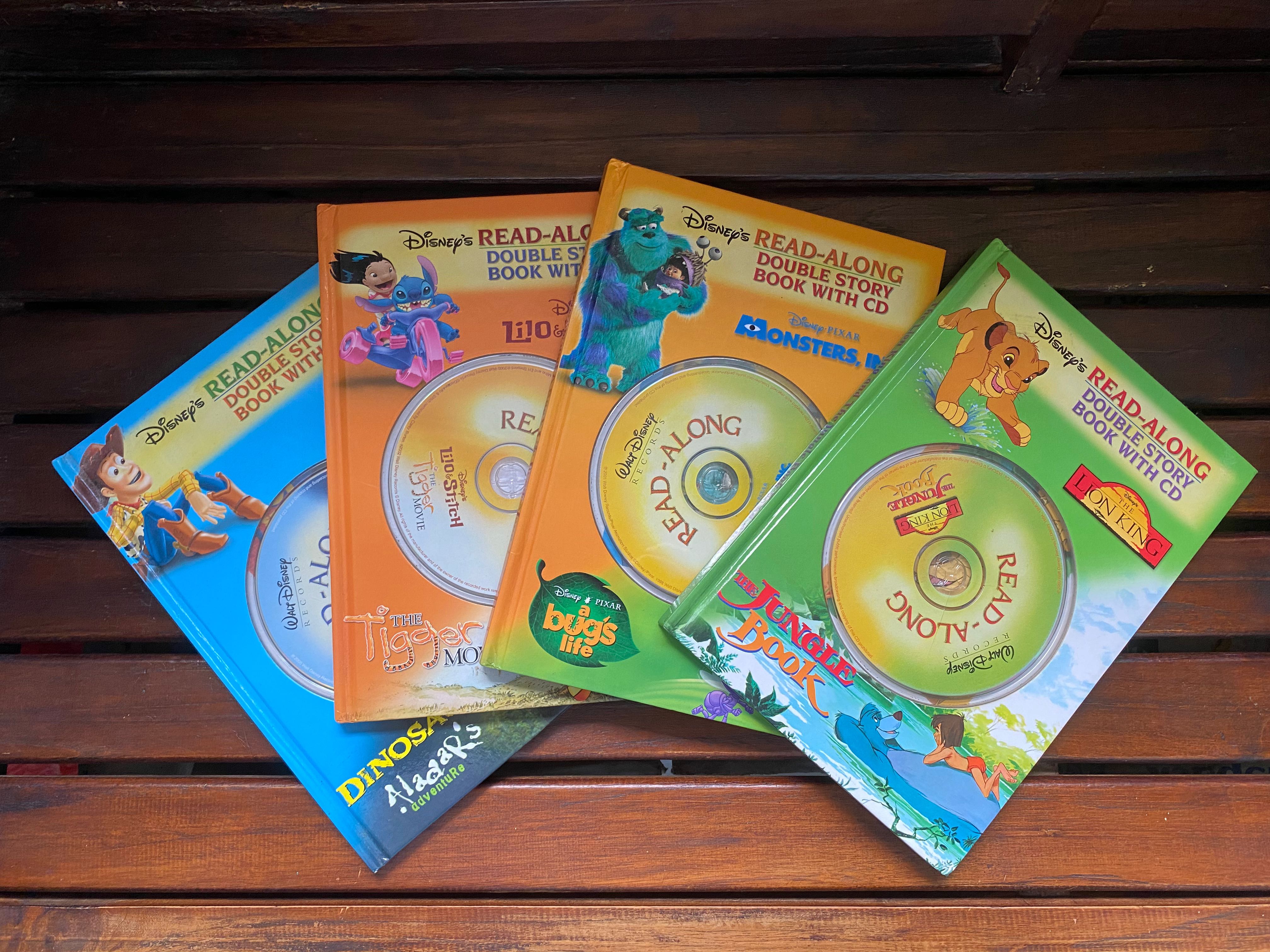 Disney Read along Double Storybook With CD bundle Hobbies Toys disney-read-along-double-storybook-with-cd-bundle-hobbies-toys