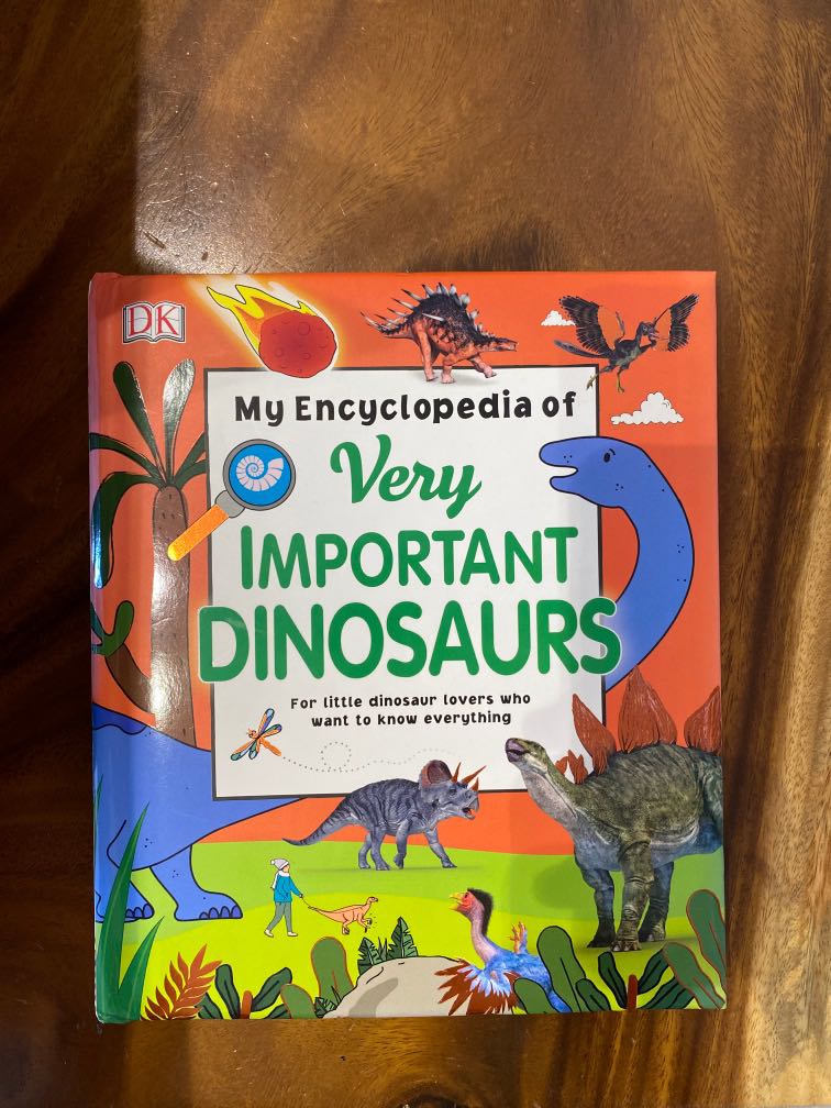 DK My encyclopedia of very important dinosaurs, Hobbies & Toys, Books ...