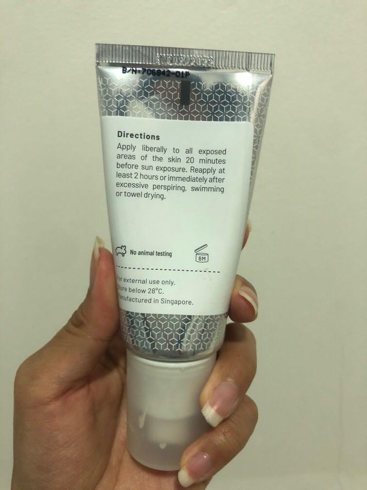 DRX Non tinted sunscreen SPF50+PA++, Beauty & Personal Care, Face, Face Care on Carousell