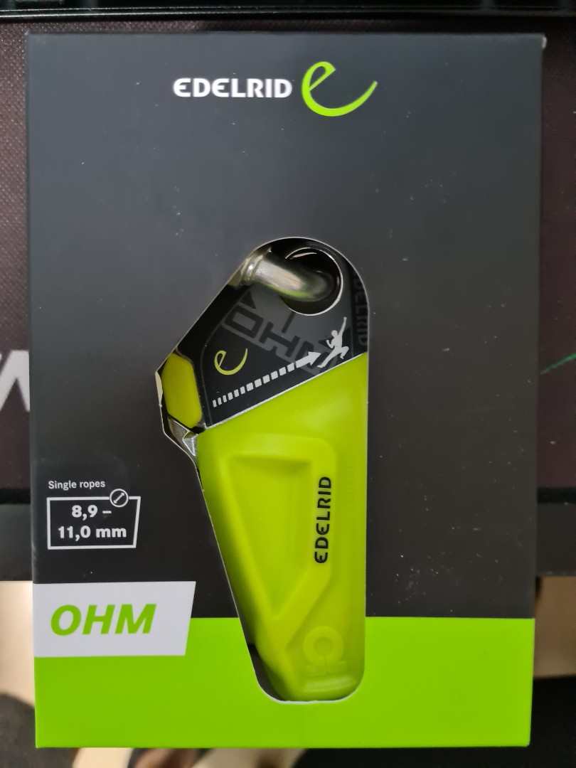 Edelrid Ohm Assisted Braking Resistor, Sports Equipment, Other Sports Equipment and Supplies on ...