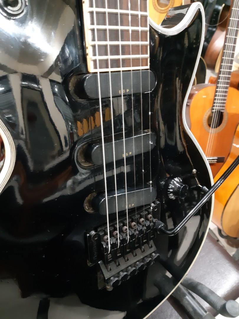 EDWARDS BY ESP E-CL-90 SUGIZO ECLIPSE LESPAUL FLOYDROSE GUITAR, Hobbies ...