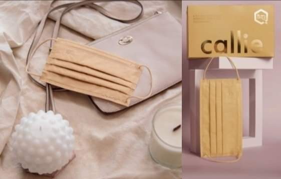 Callie 4 Ply SELF-STERILISING Surgical Face Mask, Health & Nutrition ...