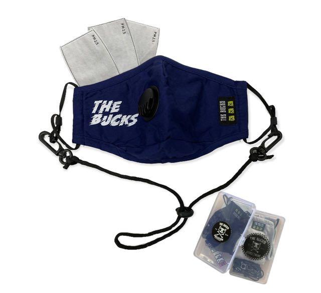 Face Mask The Bucks (New Edition), Health & Nutrition, Face Masks ...