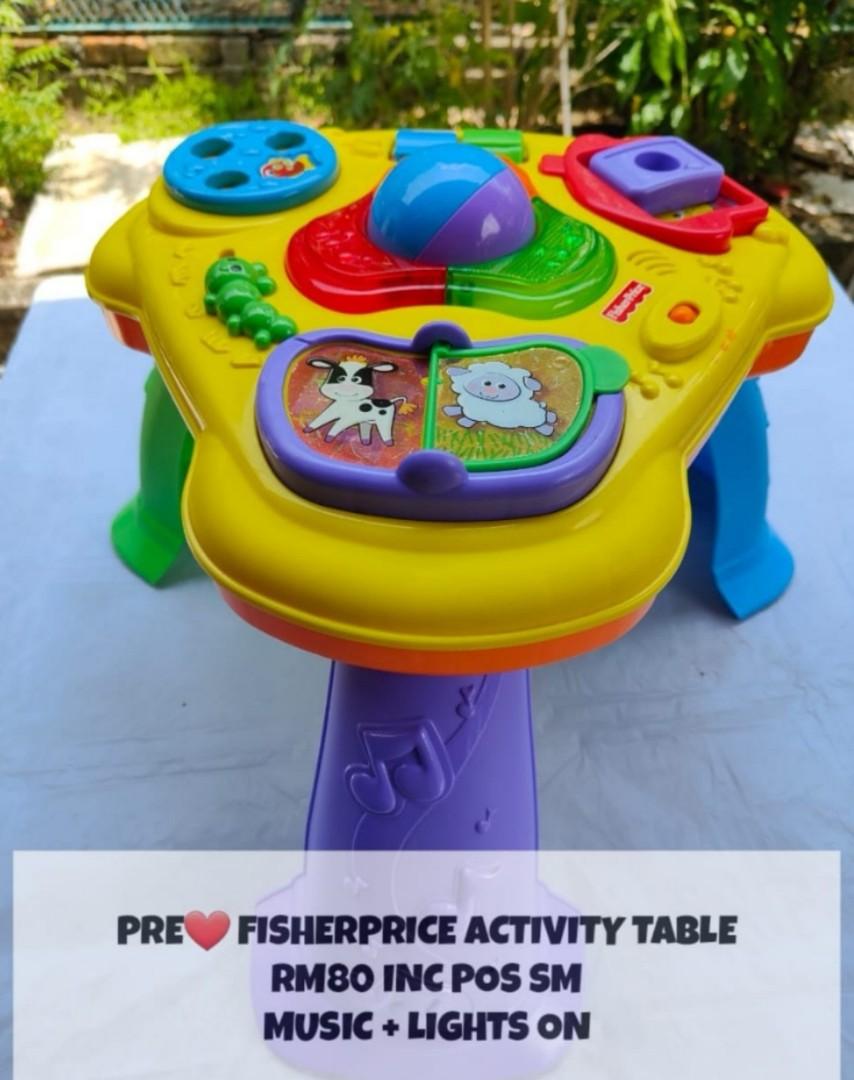 Fisher Price Activity Table, Babies & Kids, Infant Playtime on Carousell