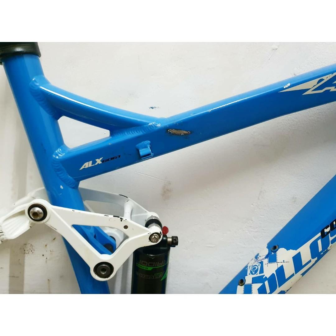Frame sepeda gunung mtb Polygon Collosus AM 2 0 2.0 Royale Series Biru ...