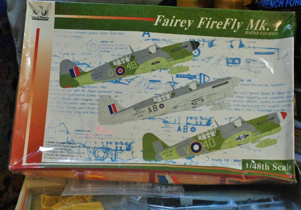 絕版-Grand Phoenix - KT001-1/48-RN-FAA-Fairey Firefly Mk.I-w/resin parts ...
