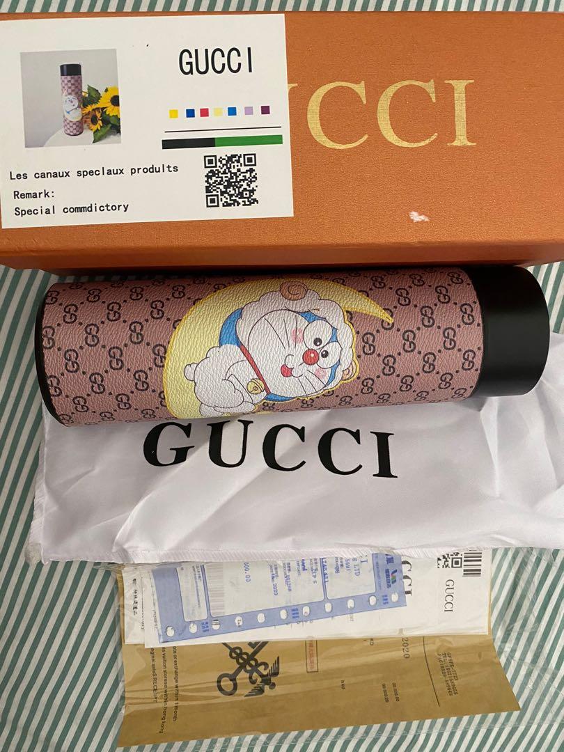 Gucci thermal bottle (Doraemon), Furniture & Home Living, Kitchenware ...