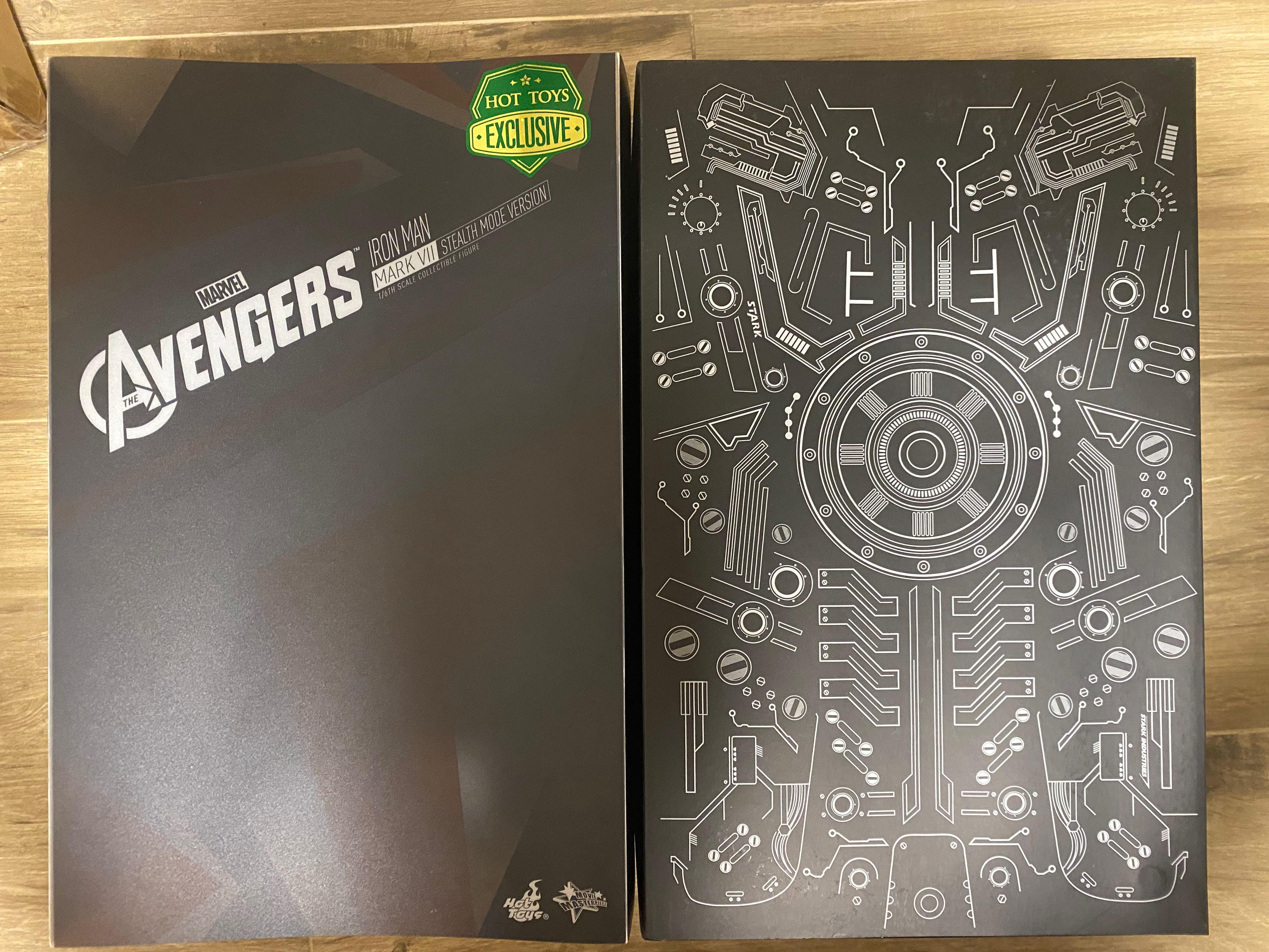 Hot Toys Marvel The Avengers MMS282 Iron Man Mark VII Stealth Mode ...