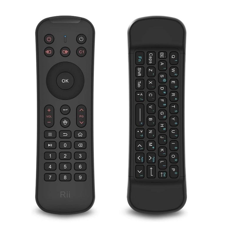 (M3268) Rii MX6 Air Mouse Controller, Mini Wireless Keyboard and IR ...