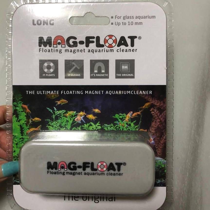Magfloat / Mag-float 10mm Aquarium Glass Magnet Cleaner (Long), Pet ...