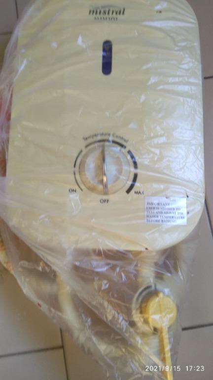 Mistral Instant Shower Heater MSH202, Furniture & Home Living, Bathroom ...