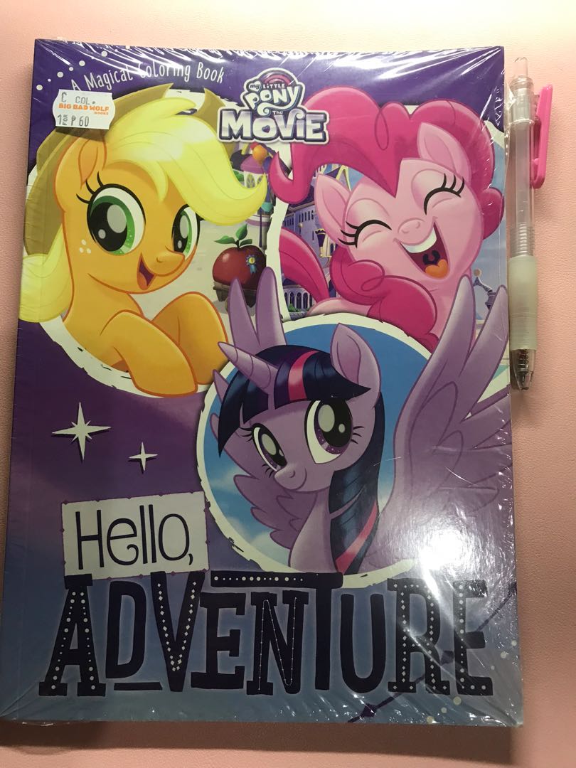 My Little Pony - A Magical Coloring Book, Hobbies & Toys, Stationary ...