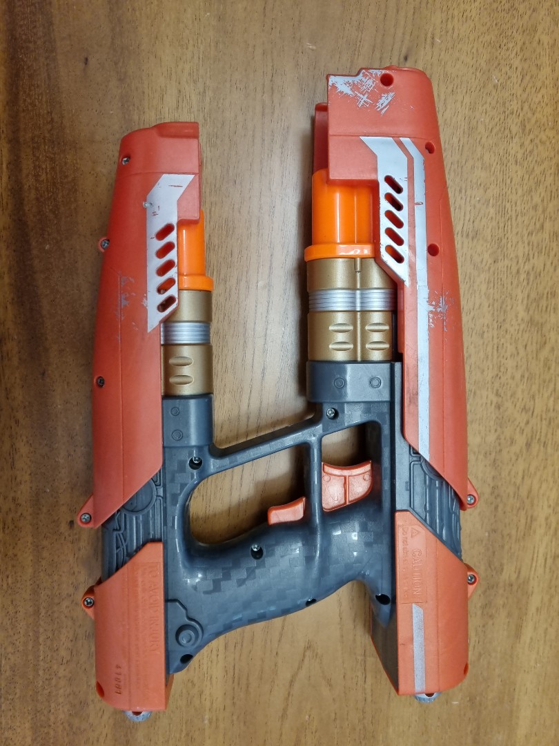 Nerf limited edition Starlord blaster, Hobbies & Toys, Toys & Games on ...