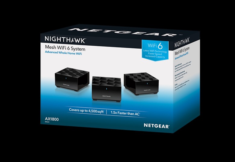 Netgear Nighthawk Mesh WiFi 6 System MK63, TV & Home Appliances, Other ...