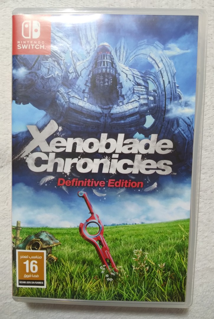 S/T: Nintendo Switch Game - Xenoblade Chronicles Definitive Edition ...