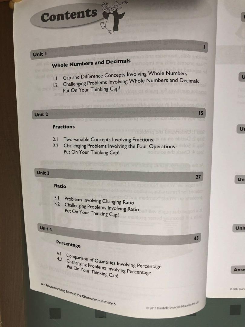 P6 Maths Problem Solving Beyond the Classroom, Hobbies & Toys, Books ...