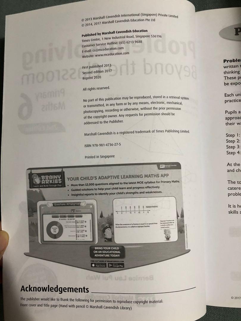 P6 Maths Problem Solving Beyond the Classroom, Hobbies & Toys, Books ...