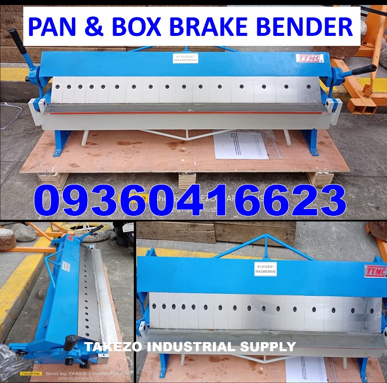 PAN & BOX BRAKE BENDER, Commercial & Industrial, Industrial Equipment ...