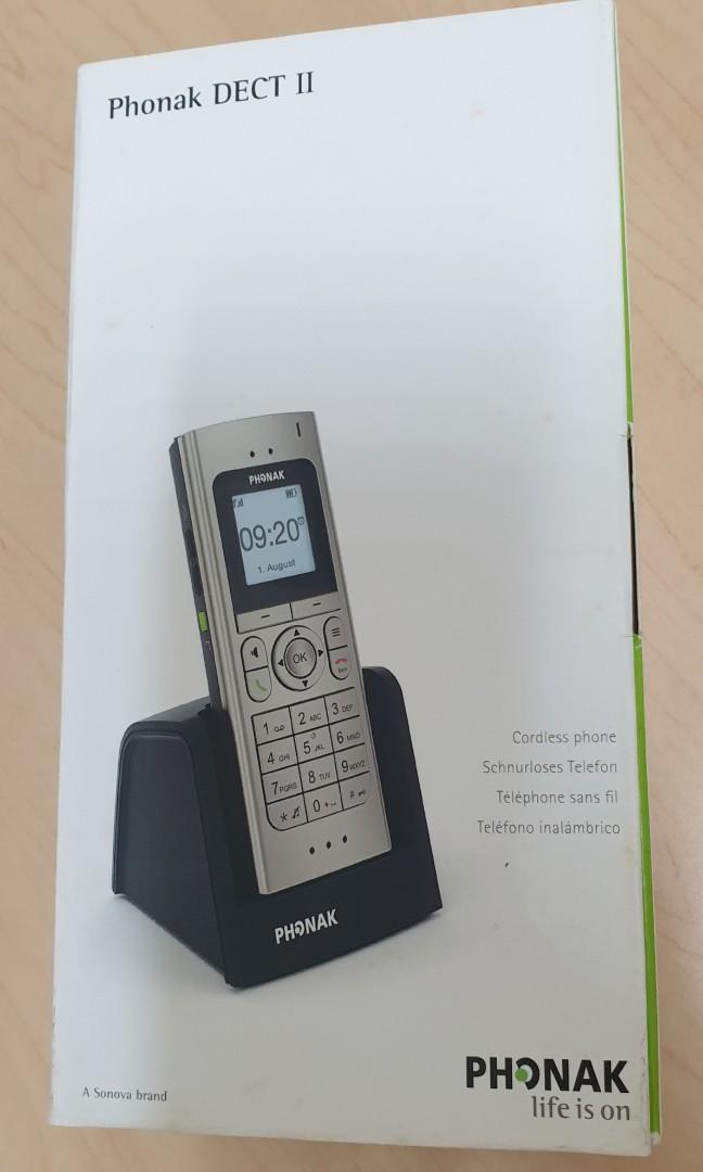 Phonak DECT Digital Cordless phone, TV & Home Appliances, Other Home ...