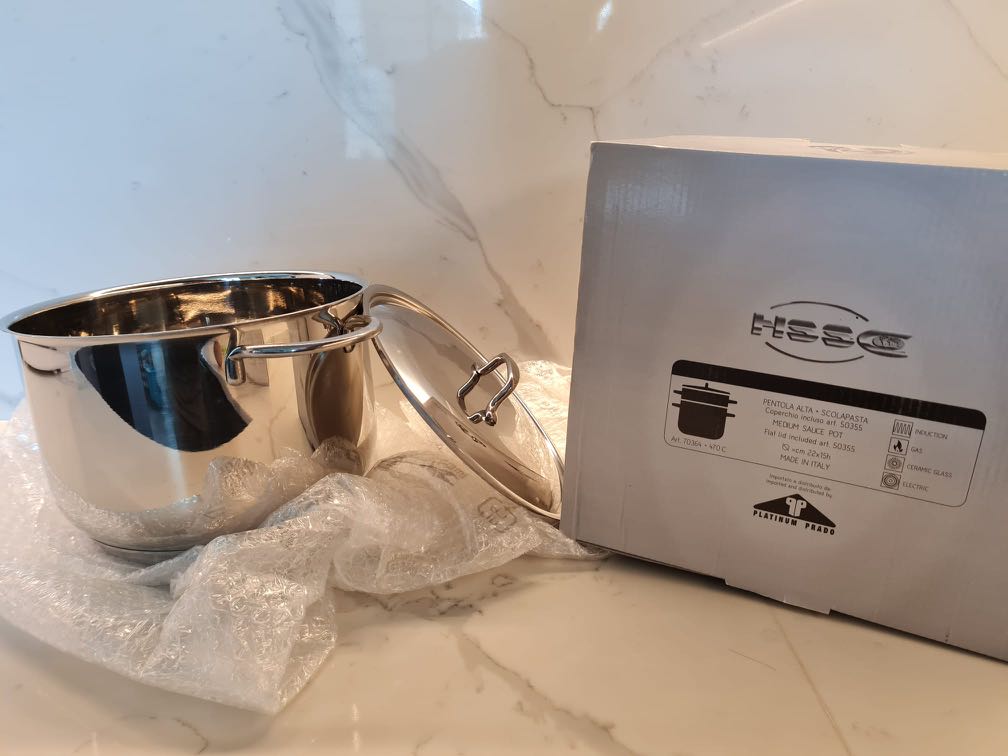 Platinum Prado HSSC 22cm Sauce Pan with Lid, Furniture & Home Living ...