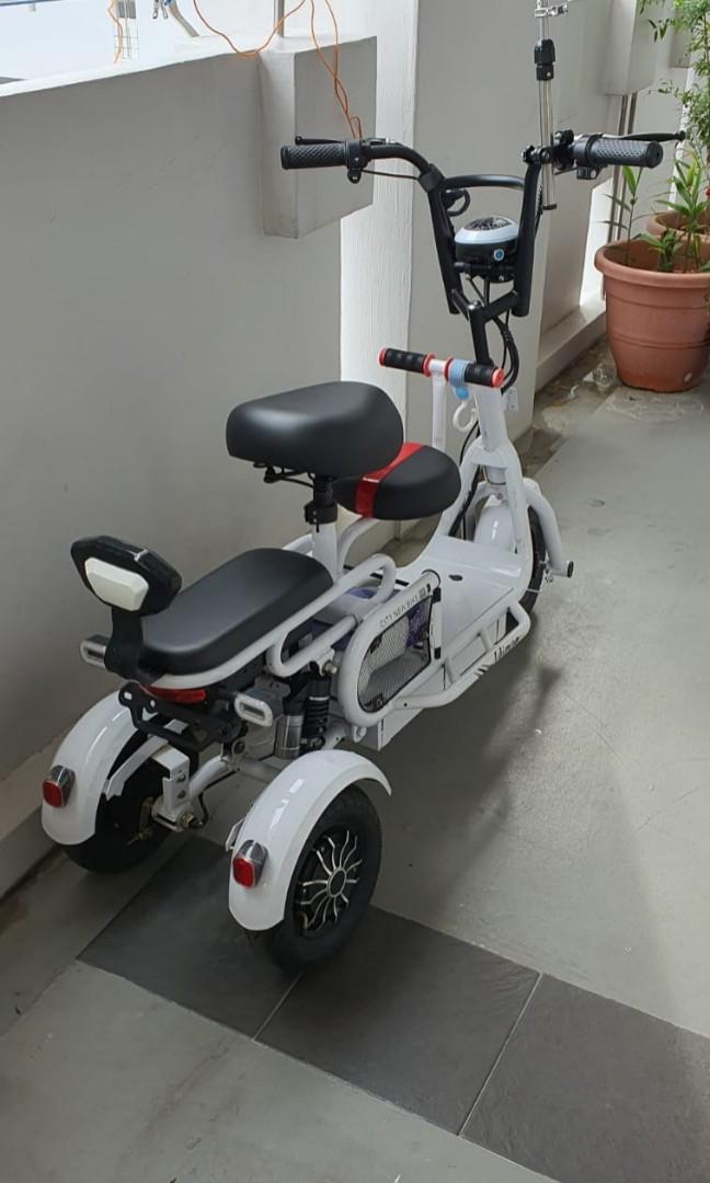 PMA 3 wheel electric bike, Sports Equipment, PMDs, E-Scooters & E-Bikes ...