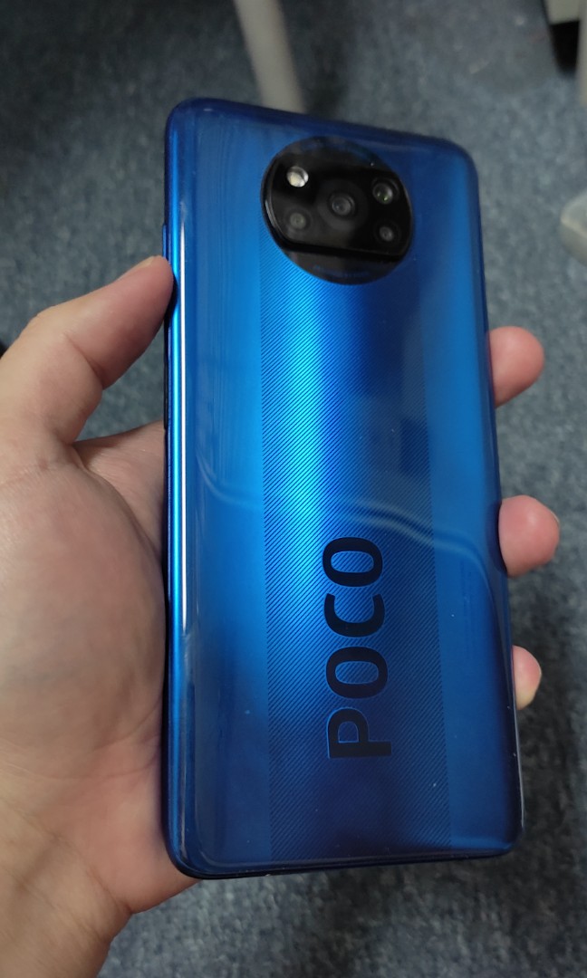 Poco x3 NFC blue 64GB, Mobile Phones & Gadgets, Mobile Phones, Android ...