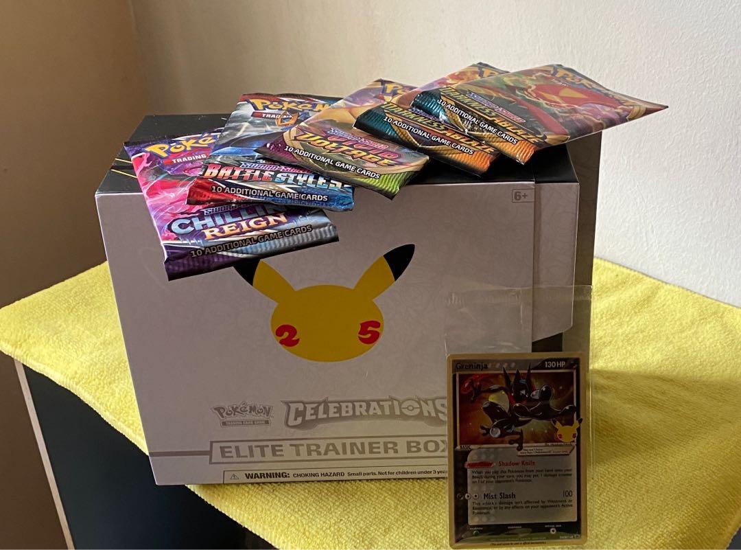 Pokemon celebrations tcg etb promo, Hobbies & Toys, Toys & Games on ...