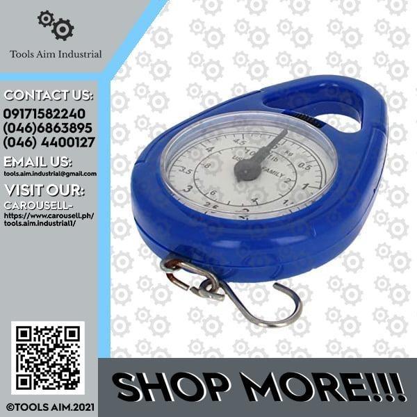 Portable Hanging Scale Plastic 5kg. | Bag Set | Clinic Hospital ...