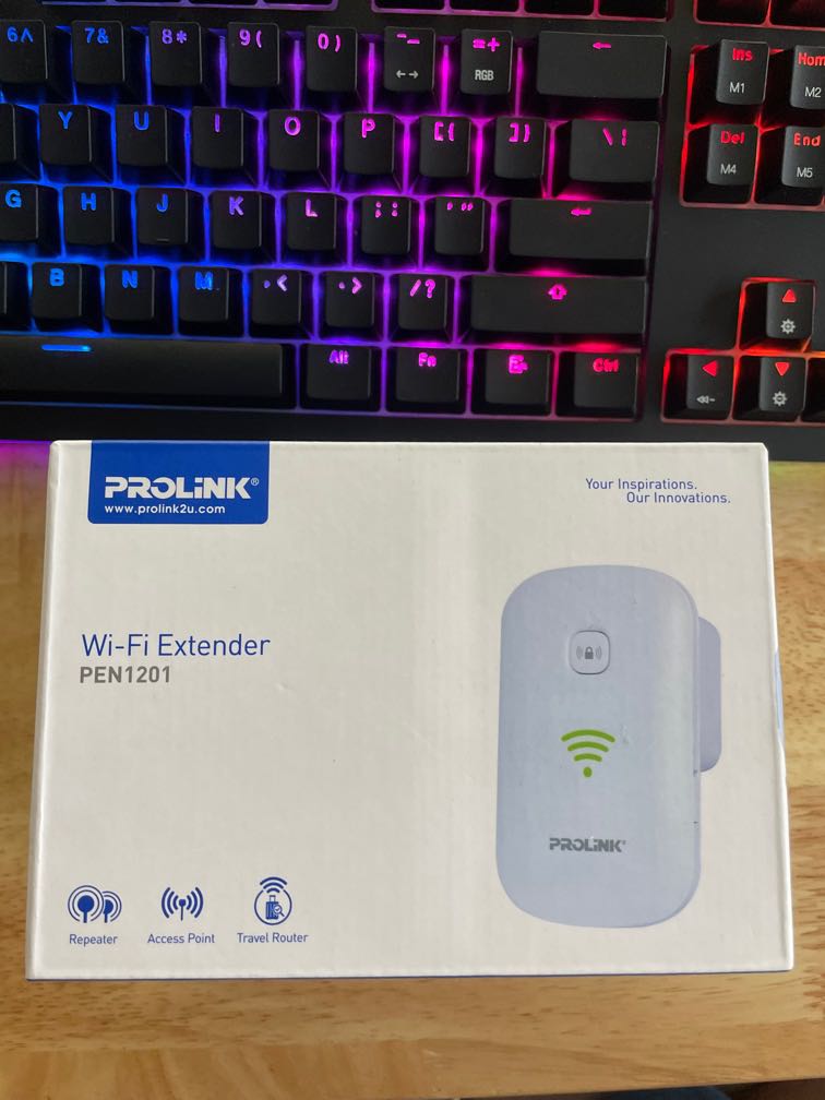 Prolink WIFI Extender, Computers & Tech, Parts & Accessories ...