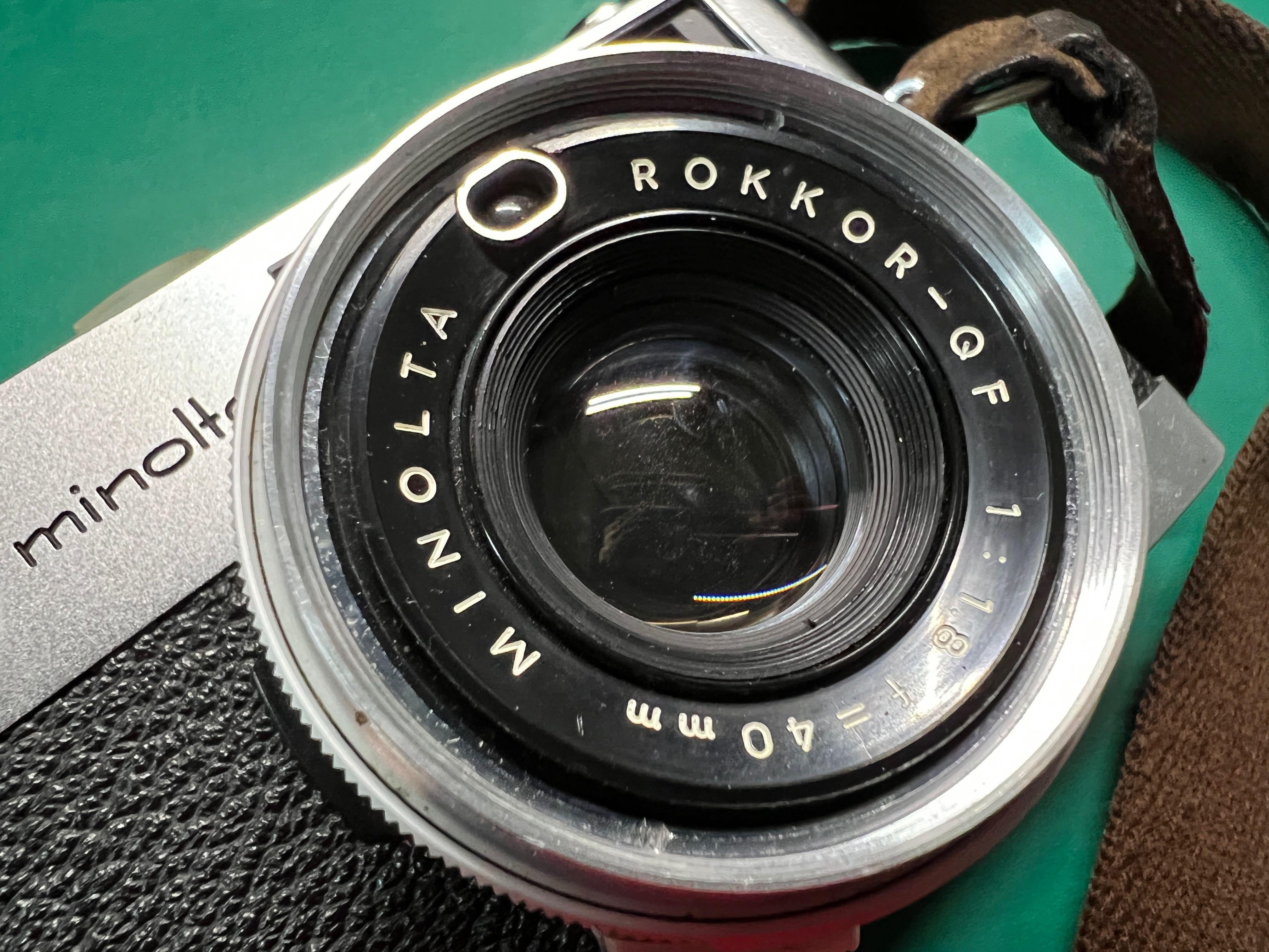 RARE Minolta AL-E Rangefinder Film Camera, Photography, Cameras on ...