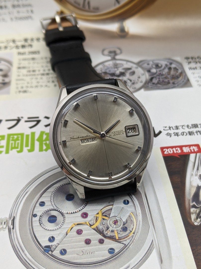 SEIKOMATIC DIASHOCK 26 JEWELS 6206-8010 1965's, Luxury, Watches on ...