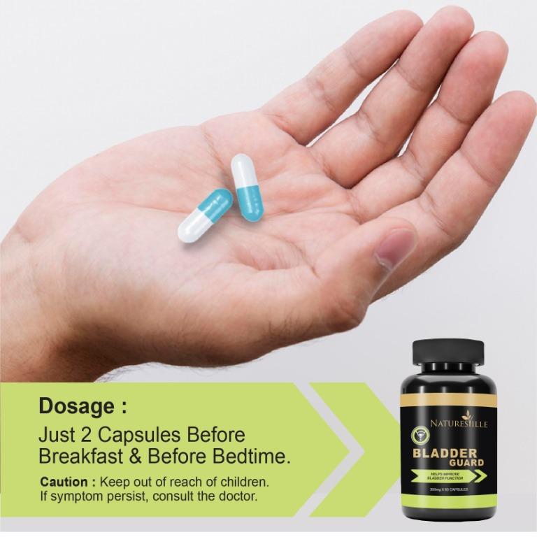 [SG STOCK] NV Bladder Guard 350mg - 60 Capsules | Support Natural ...