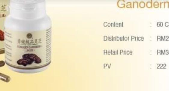 ShuangHor LingZhi Ganoderma Supplement, Health & Nutrition, Health ...