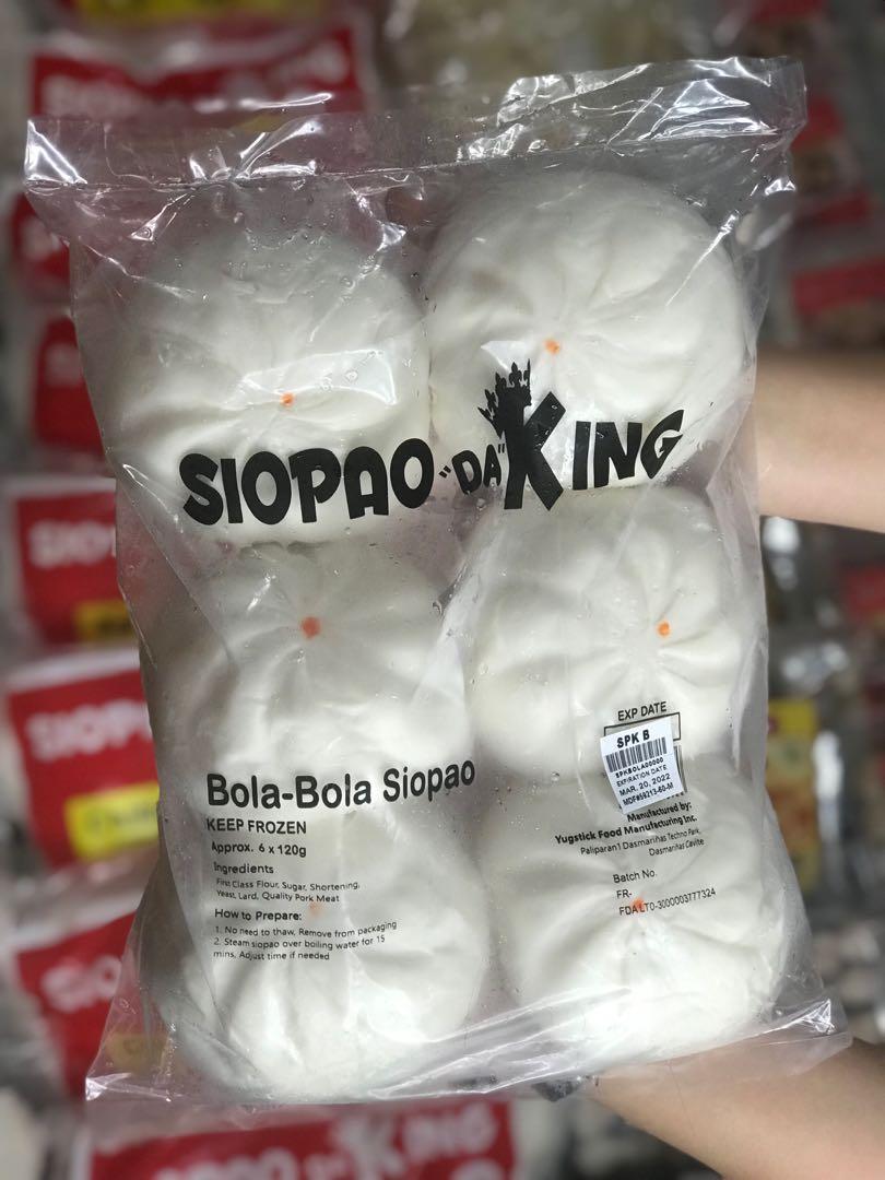 SIOPAO THE KING, Food & Drinks, Packaged & Instant Food on Carousell