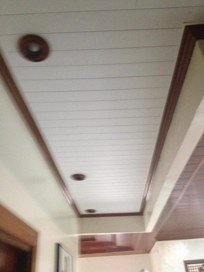 Spandrel PVC Ceiling panels Gypsim Board, Acoustic Board, Eaves, Kisame ...