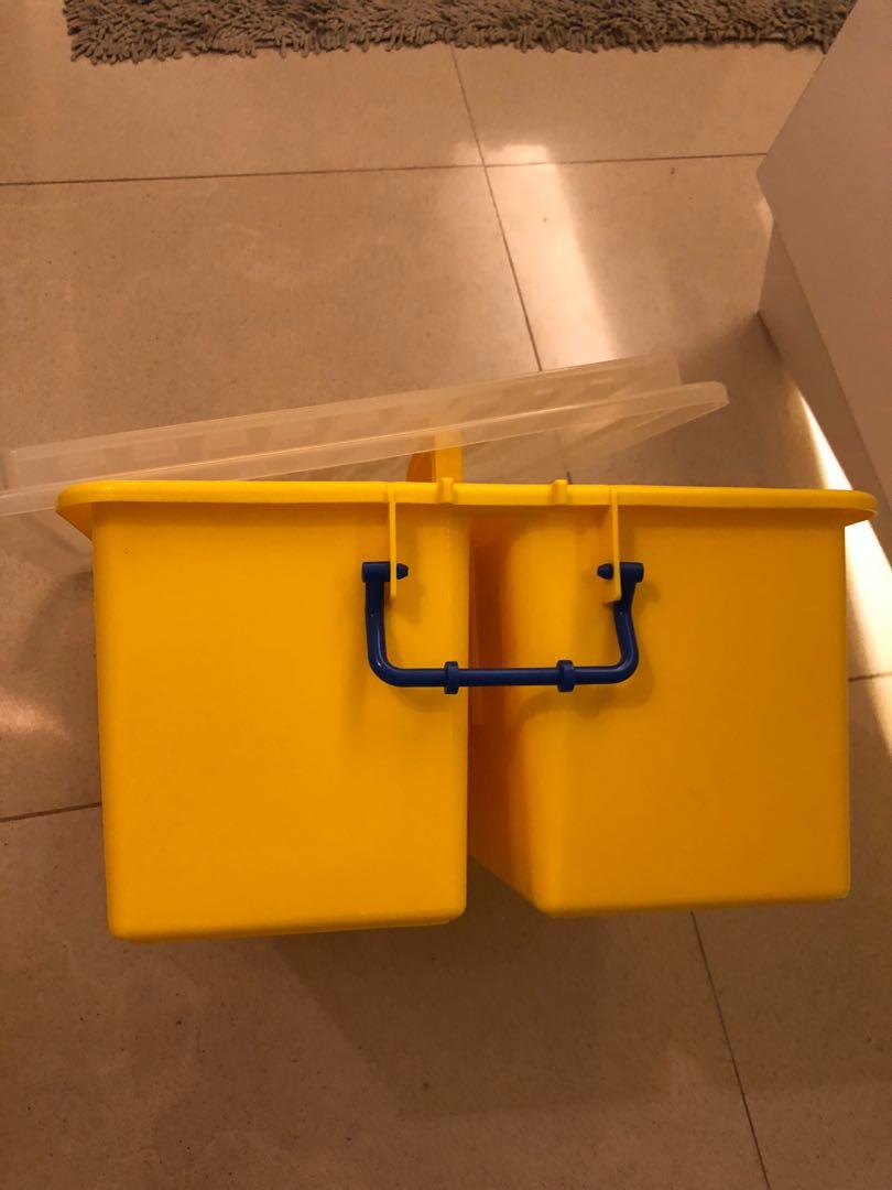 Storage box with segregation, Furniture & Home Living, Home Improvement ...