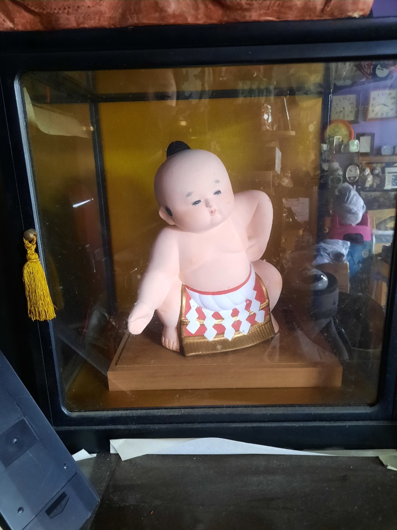 Sumo boy display, Hobbies & Toys, Memorabilia & Collectibles, Vintage ...