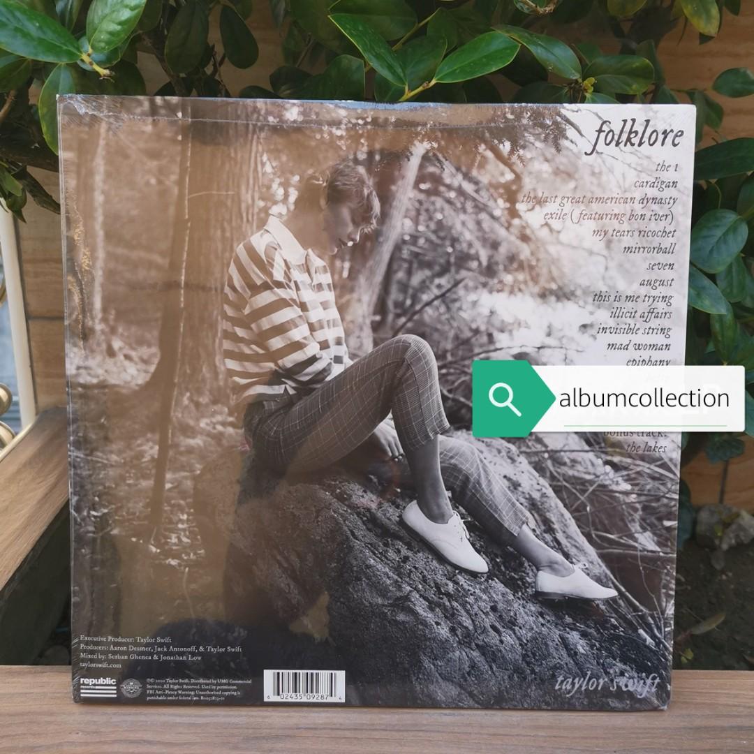 Taylor swift Folklore Target exclusive vinyl 2 red LP, Hobbies & Toys ...