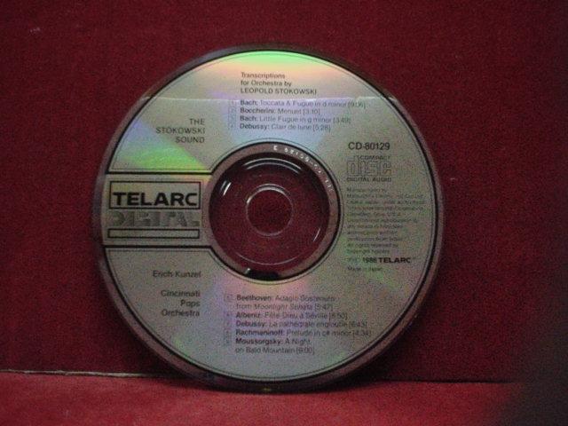 THE STOKOWSKI SOUND - 1986 TELARC 日版 CD (日本刻字版), 興趣及遊戲, 音樂樂器 & 配件, 音樂與 ...