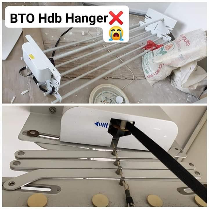 To replace BTO hdb hanger, Furniture & Home Living, Home Improvement ...