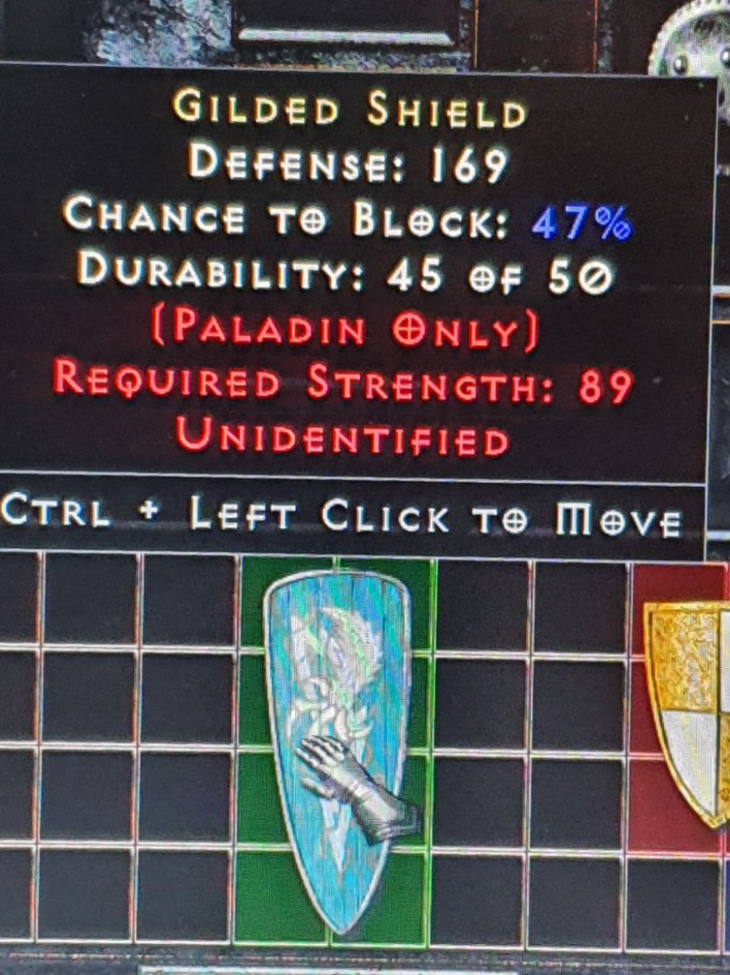 Unid Herald Of Zakarum Glided Shield Diablo 2 Resurrected D2R (PC/PS4 ...