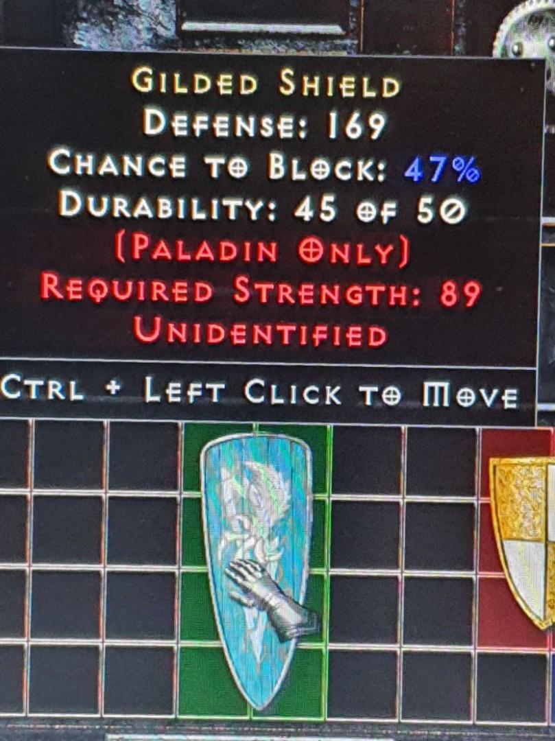 Unid Herald Of Zakarum Glided Shield Diablo 2 Resurrected D2R (PC/PS4 ...