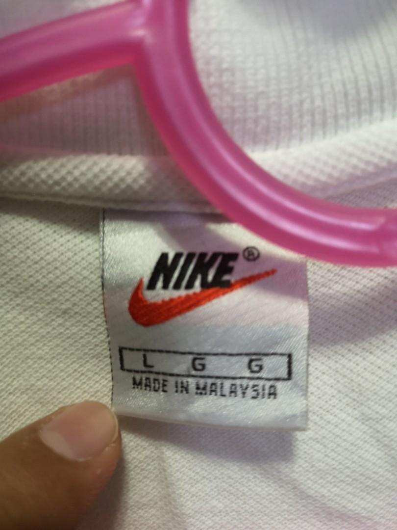 Vintage 90an nike polo made in malaysia, Men's Fashion, Tops & Sets ...
