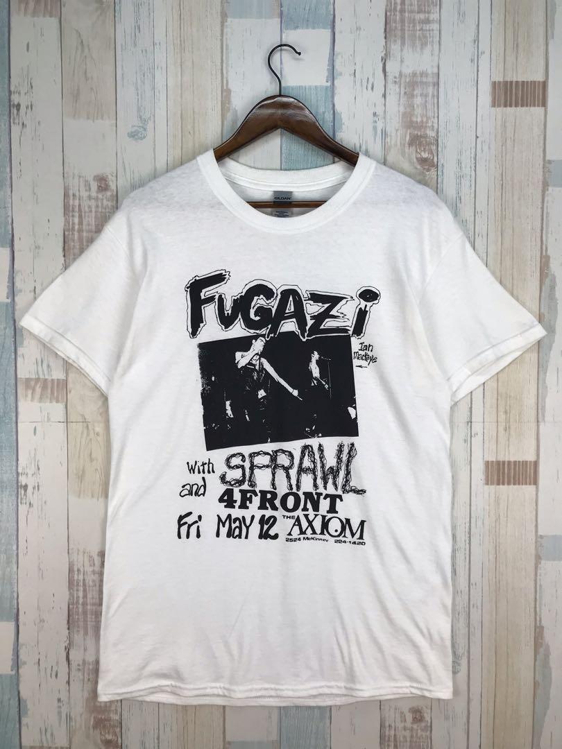 Vintage Fugazi Punk Band Bootleg T Shirt, Men's Fashion, Tops & Sets ...