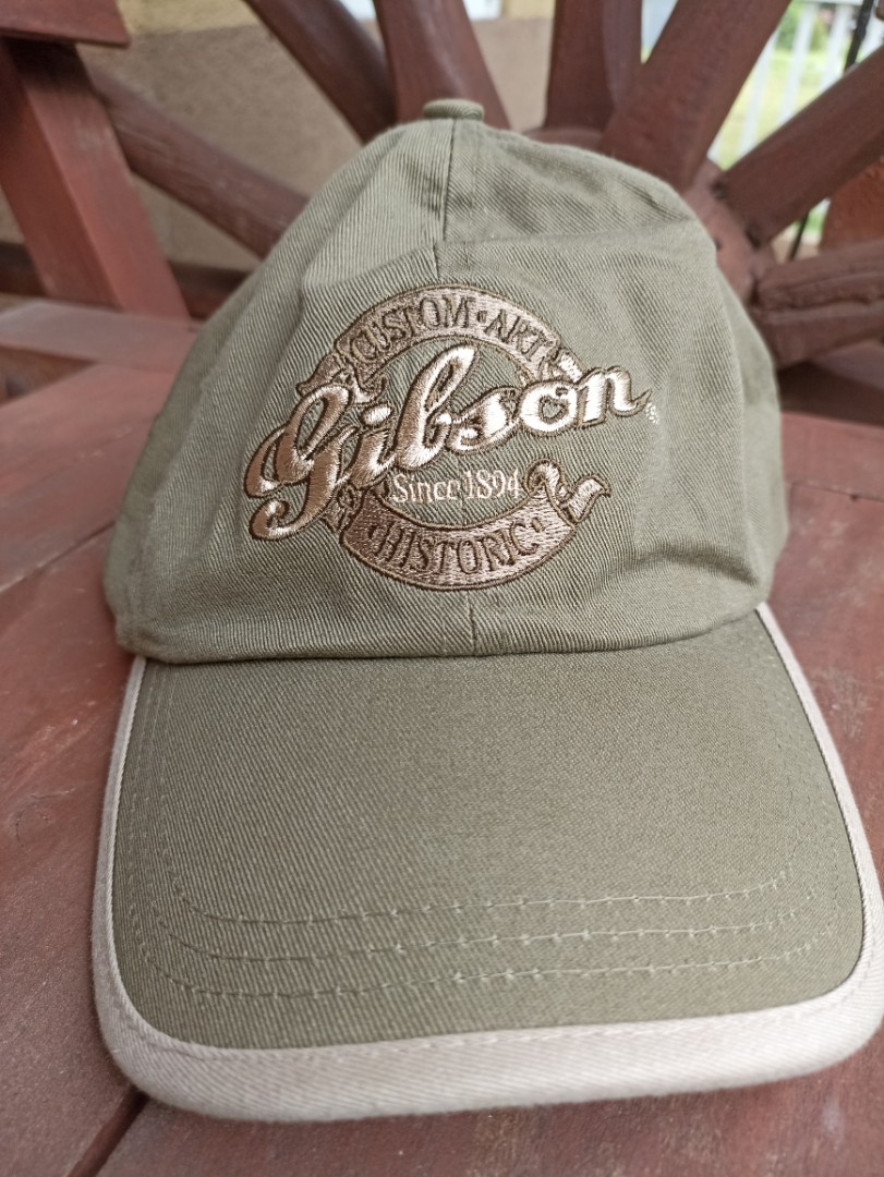 Vintage Gibson Guitar Cap 1, Hobbies & Toys, Memorabilia & Collectibles ...
