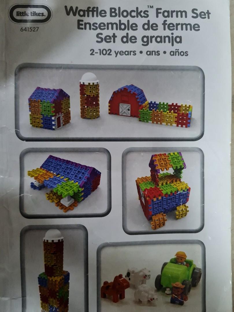Free Waffle Blocks Farm Set, Hobbies & Toys, Toys & Games on Carousell
