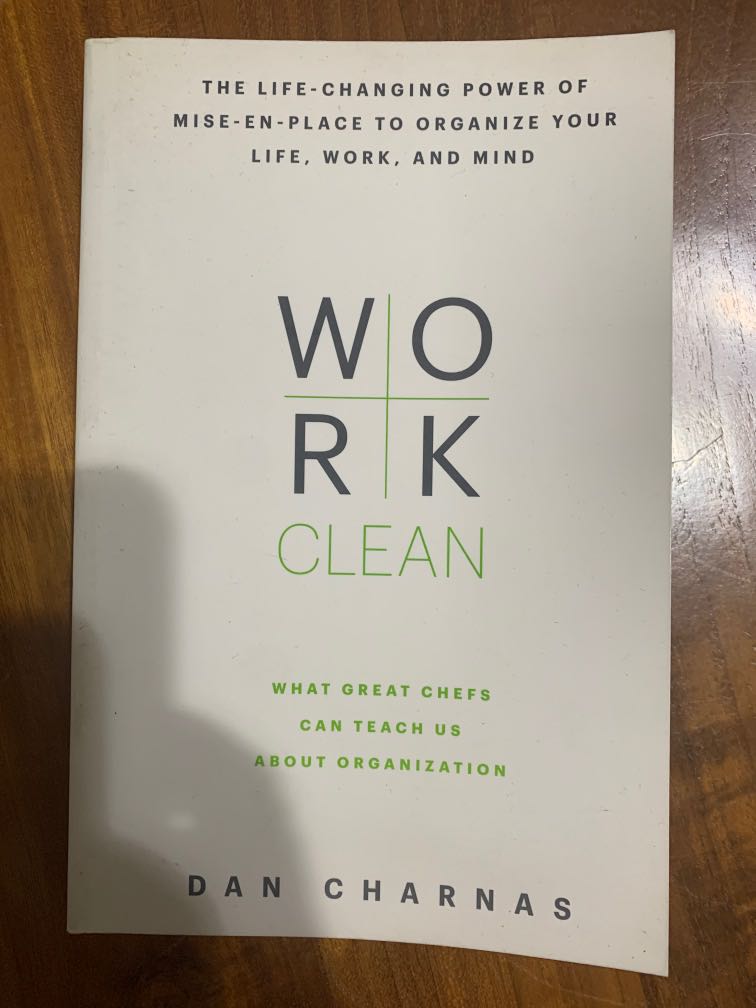 Work Clean by Dan Charnas, Hobbies & Toys, Books & Magazines, Fiction ...