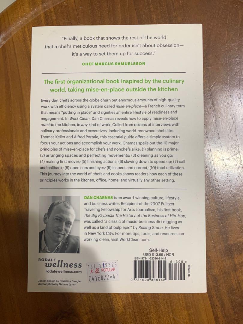 Work Clean by Dan Charnas, Hobbies & Toys, Books & Magazines, Fiction ...