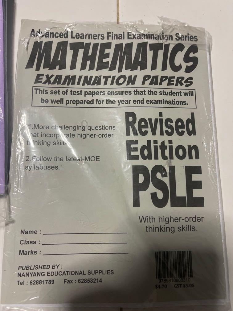 Worksheets for PSLE revision, Hobbies & Toys, Books & Magazines ...