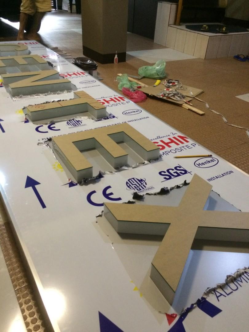 Acrylic Plastic Signage, Commercial & Industrial, Construction ...